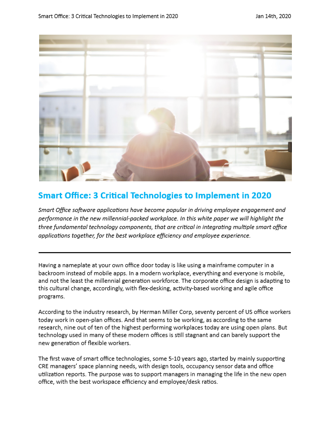 Workspace optimization with Smart Office Software can be really simple!