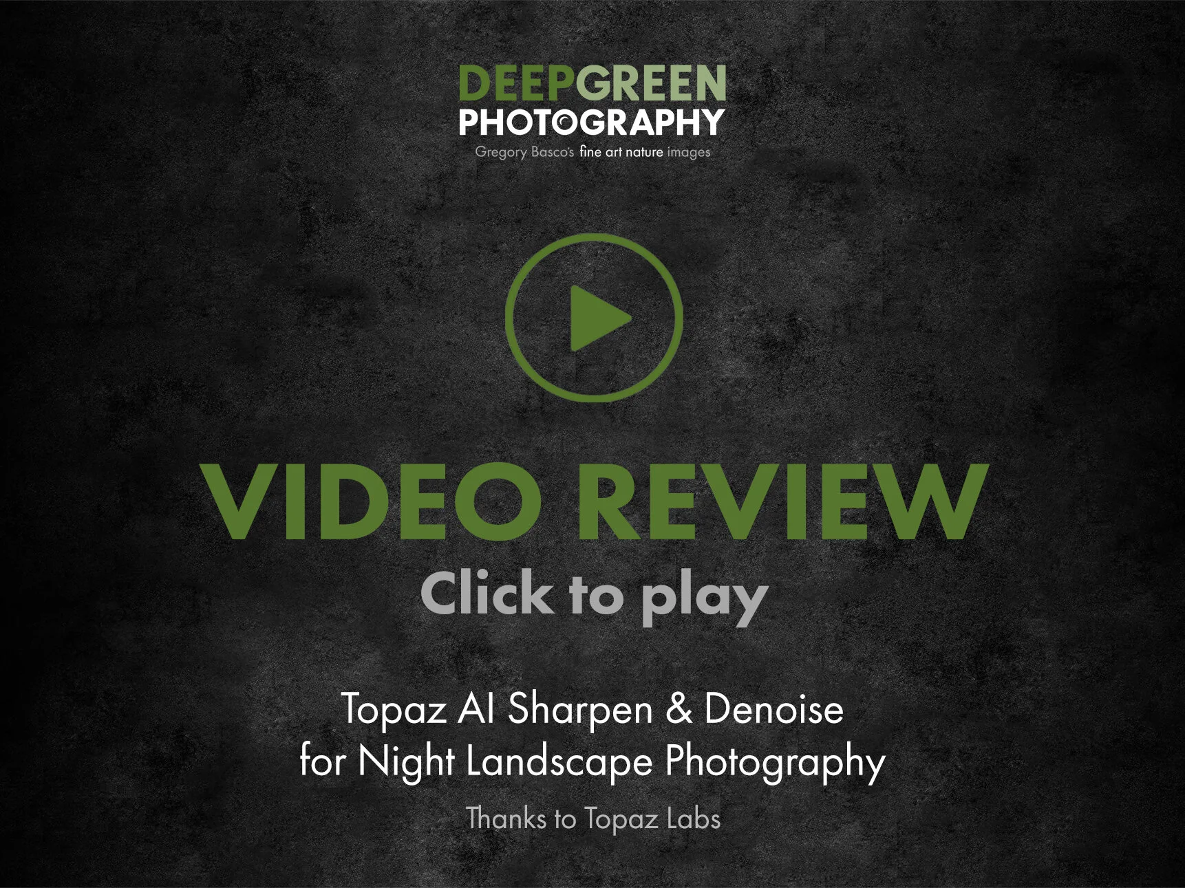 AT THE COMPUTER | Topaz AI Denoise and Sharpen review for night ...