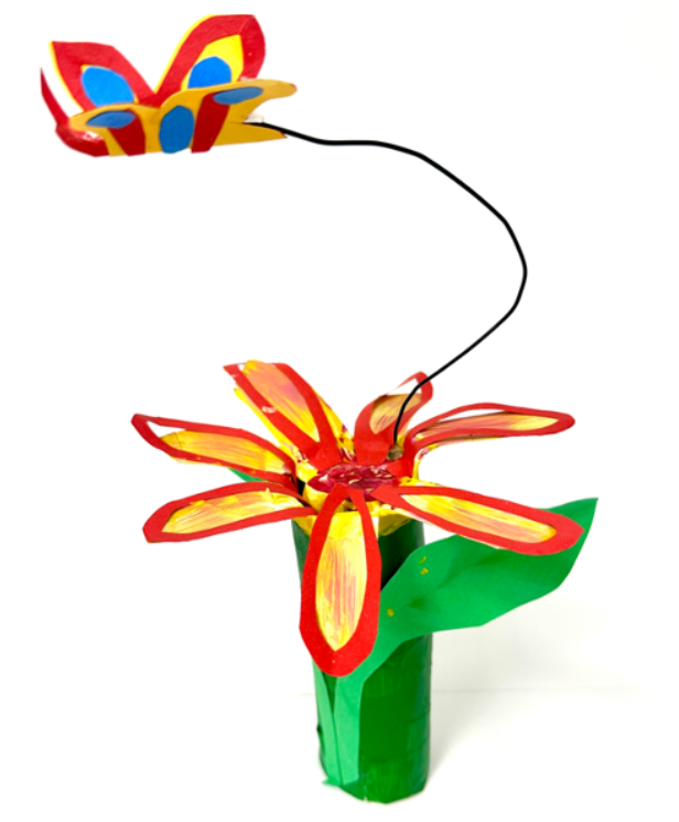 Flower and Bug Sculpture 2 — Creative World Art Center