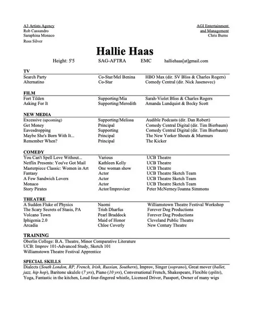 HALLIE HAAS