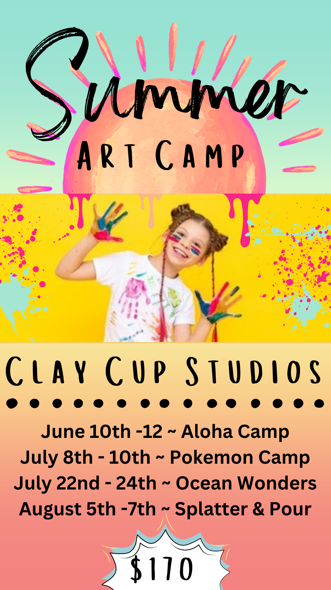 Clay Cup Studios— Camps, PTO, Field Trips and Workshops