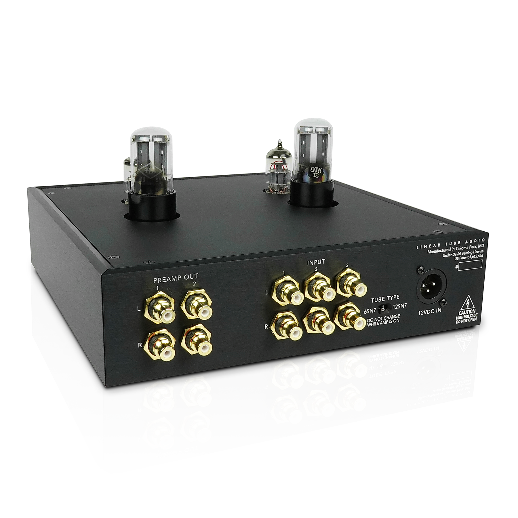 Velo - Headphone Amplifier / Preamplifier by Linear Tube Audio