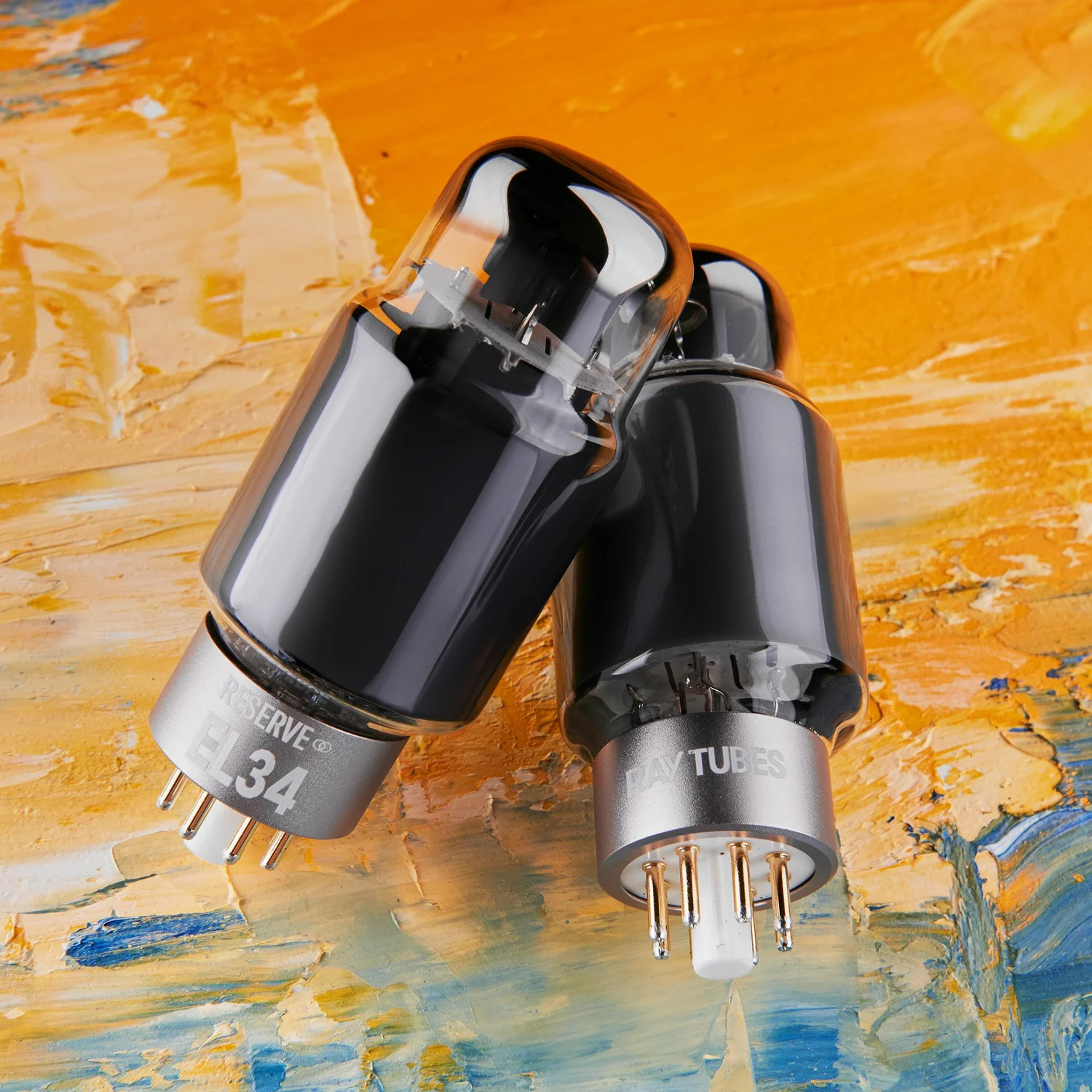 Ray EL34 RESERVE Tubes by Linear Tube Audio