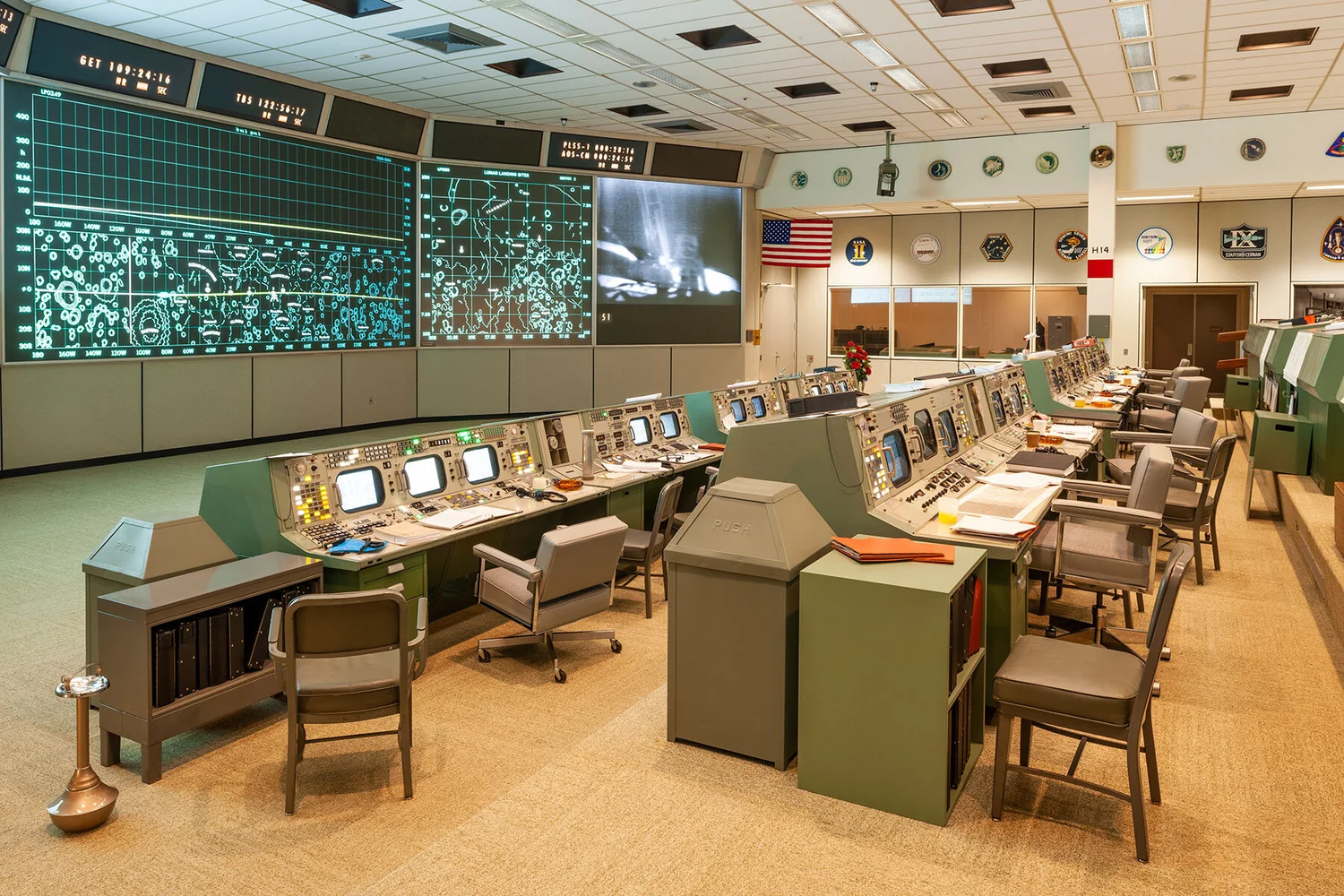 Apollo Mission Control Room