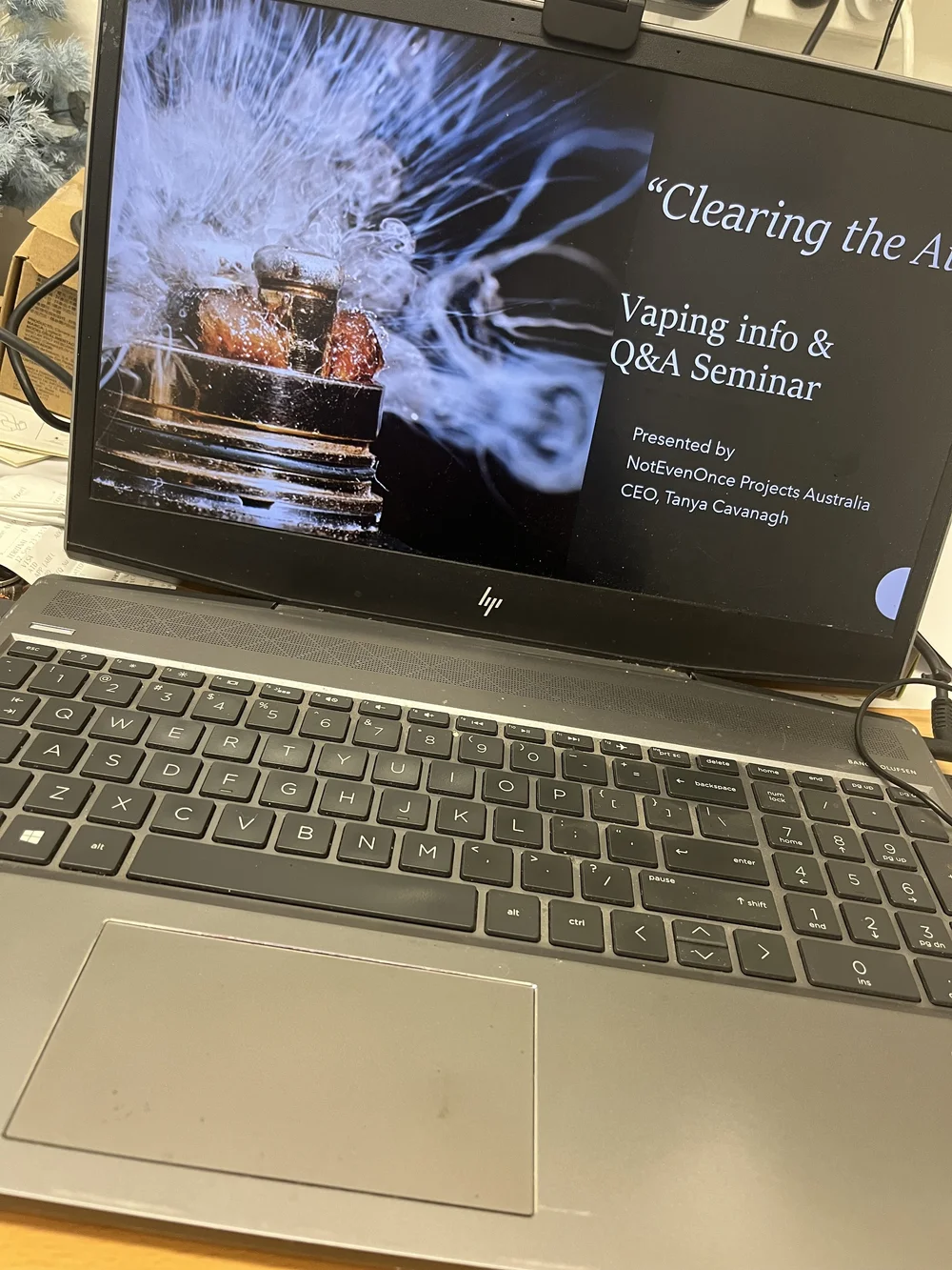 FREE "Clearing the Air" Vaping Information Webinar including Q and A ...