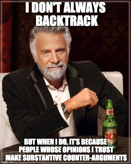 Backtracking Meme