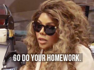 Do Your Homework Gif