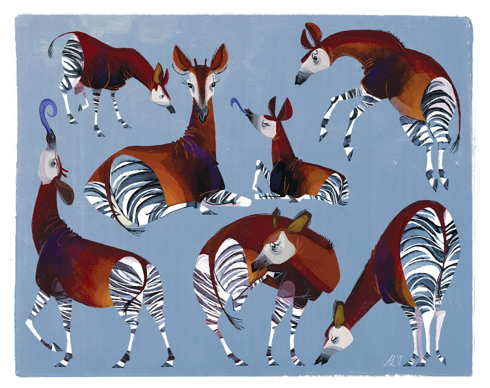 Okapi Art