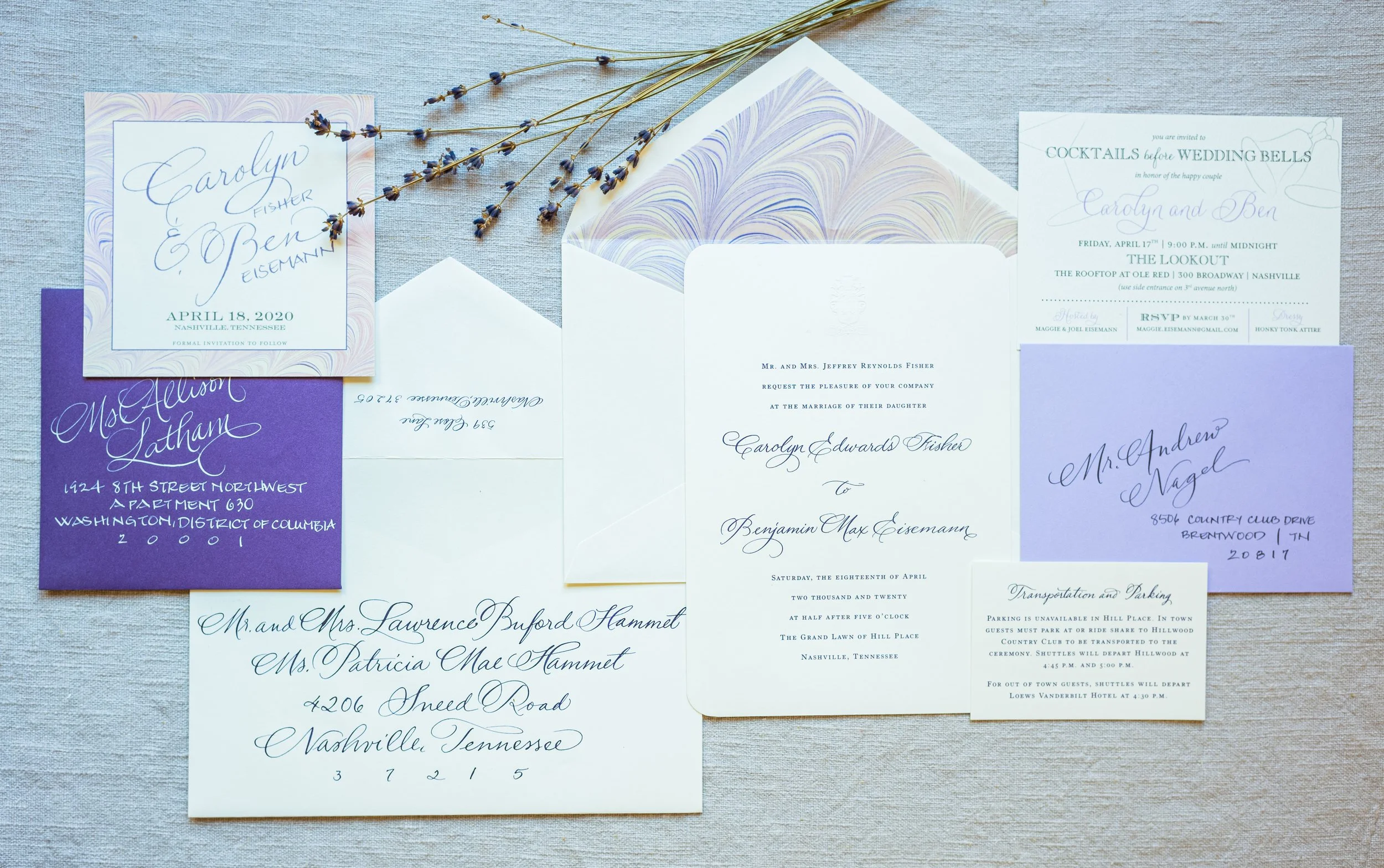 Valorie Ward Cole Calligraphy