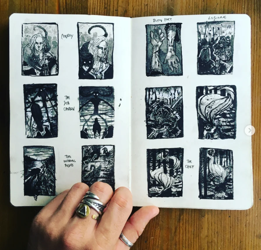 Sketchbook — Felix Miall Illustration