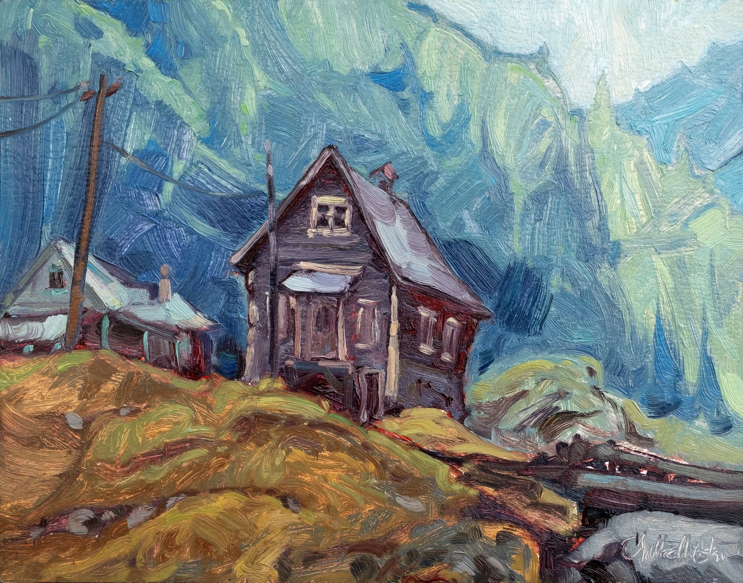 Recent Paintings by Dominik Modlinski | Exclusive Canadian Wilderness ...