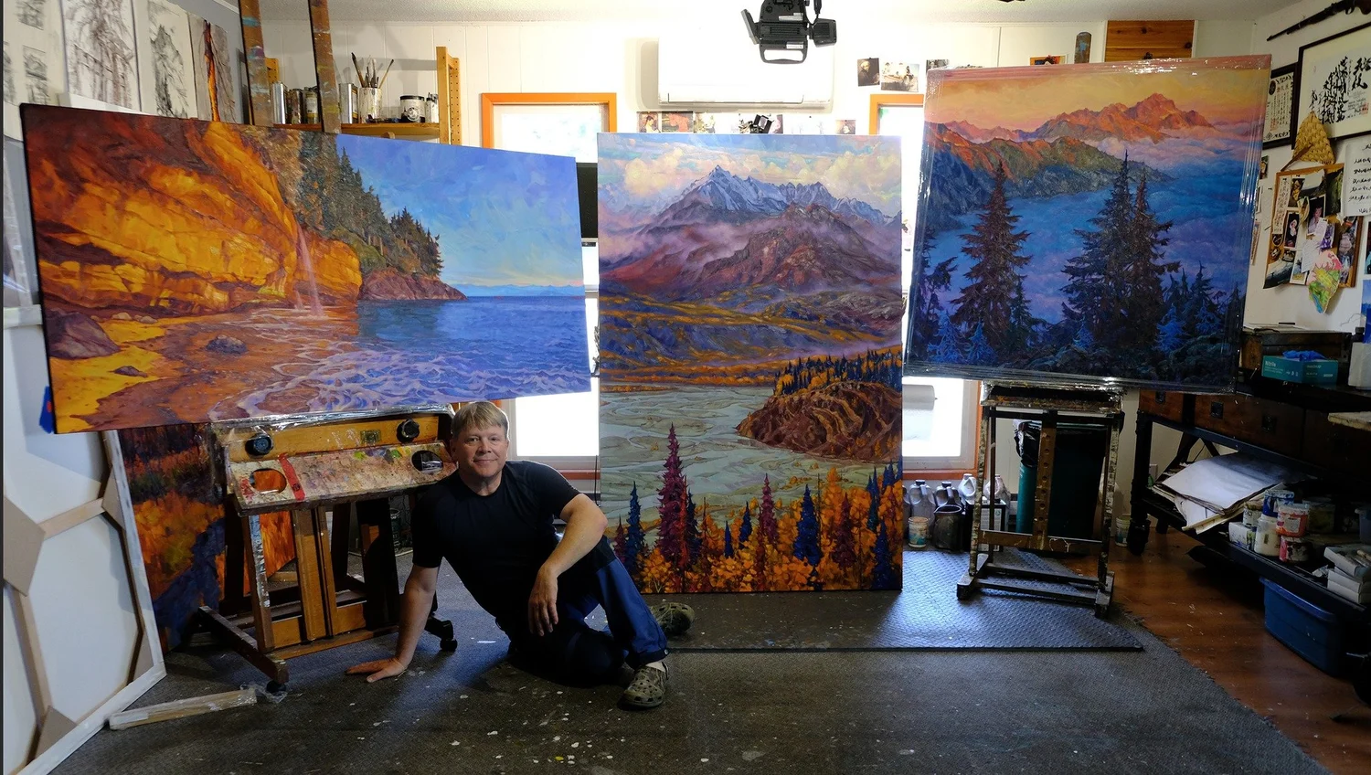 Recent Paintings by Dominik Modlinski | Exclusive Canadian Wilderness ...