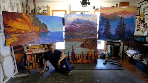Recent Paintings by Dominik Modlinski | Exclusive Canadian Wilderness ...