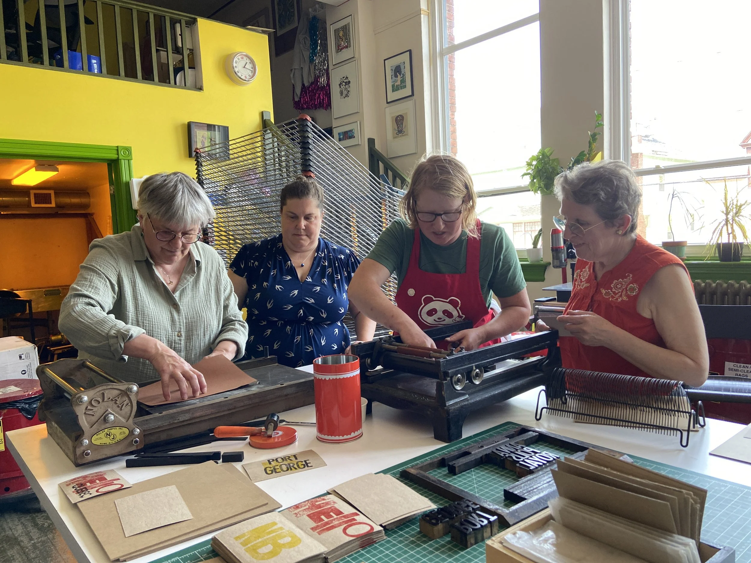 Atelier Letterpress avec/with Katie Prescott — Imago