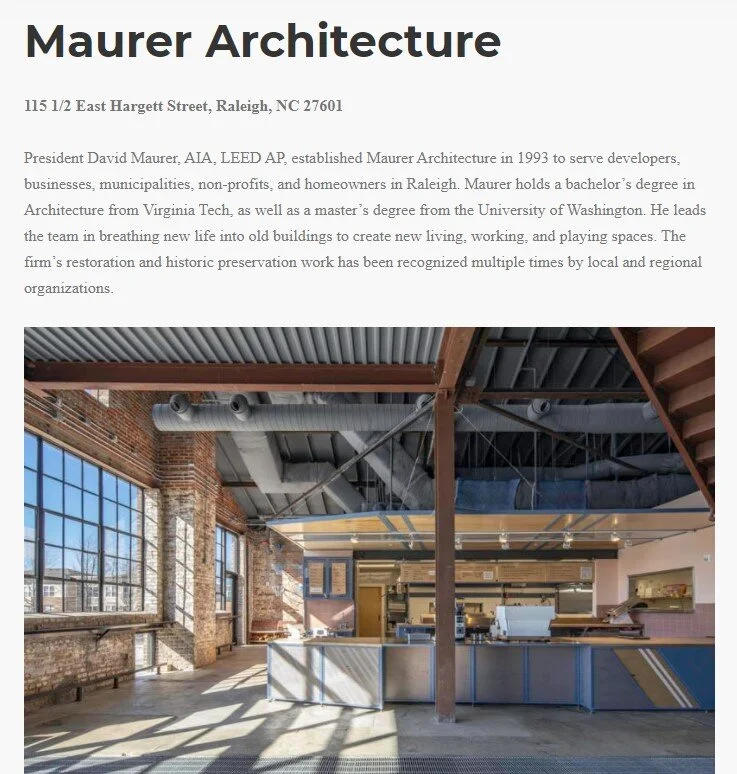 Maurer Architecture