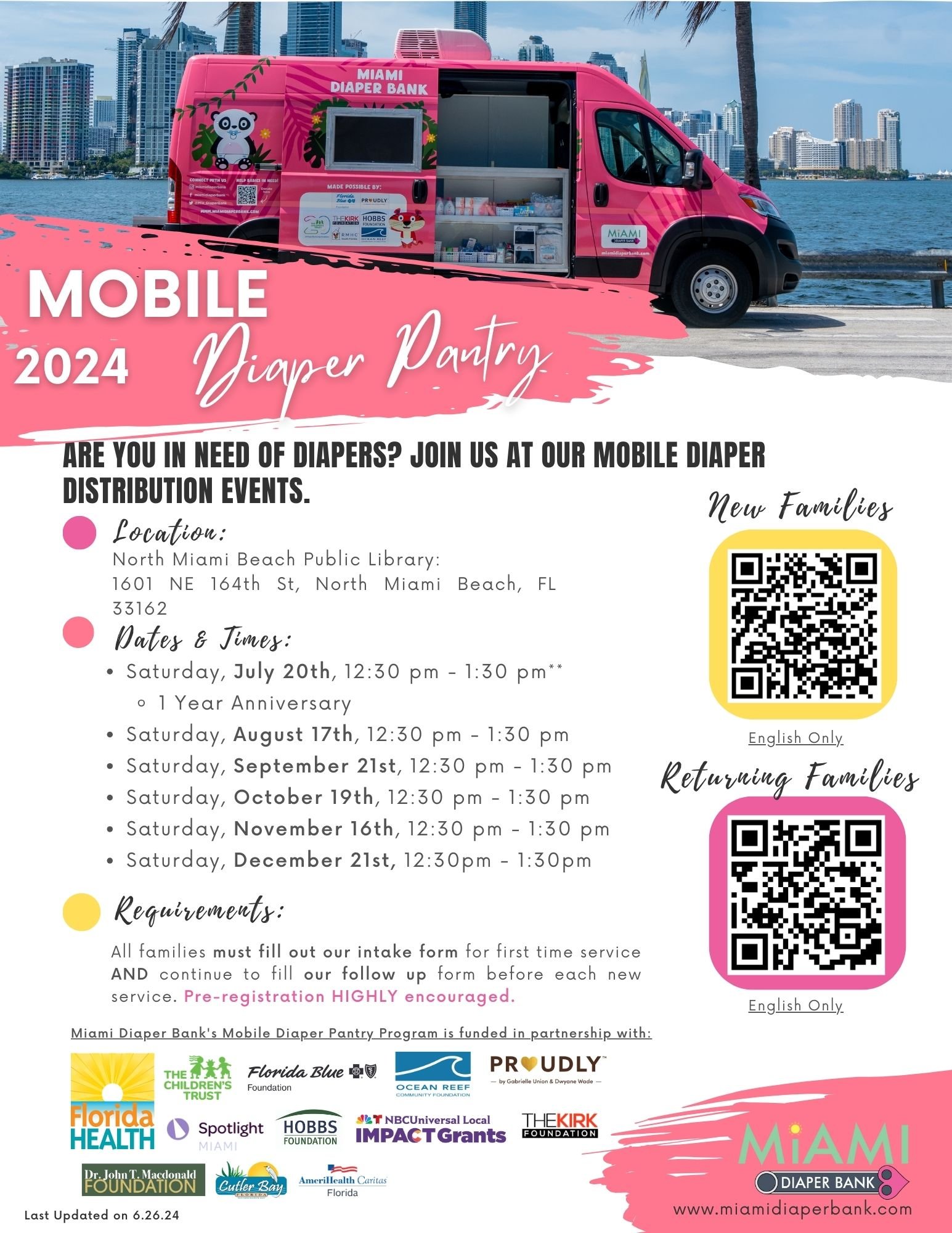 Mobile Diaper Pantry — Miami Diaper Bank