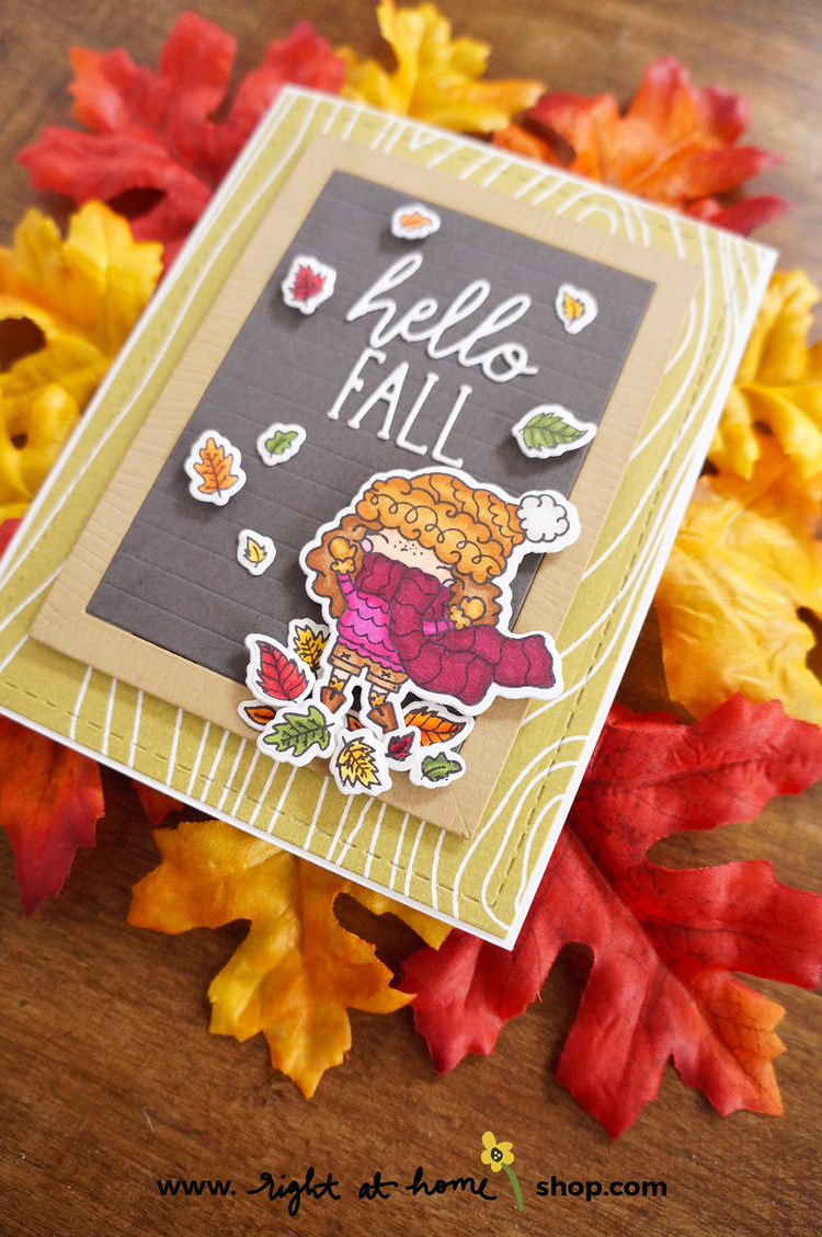 Hello Fall Pumpkin Spice Season Letterboard Card