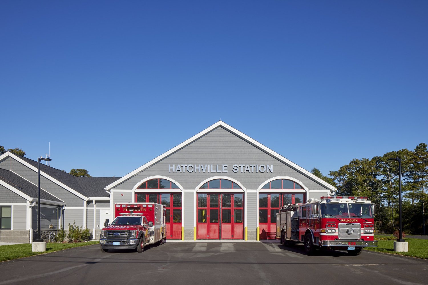 Falmouth Hatchville Fire Station — Context Architecture