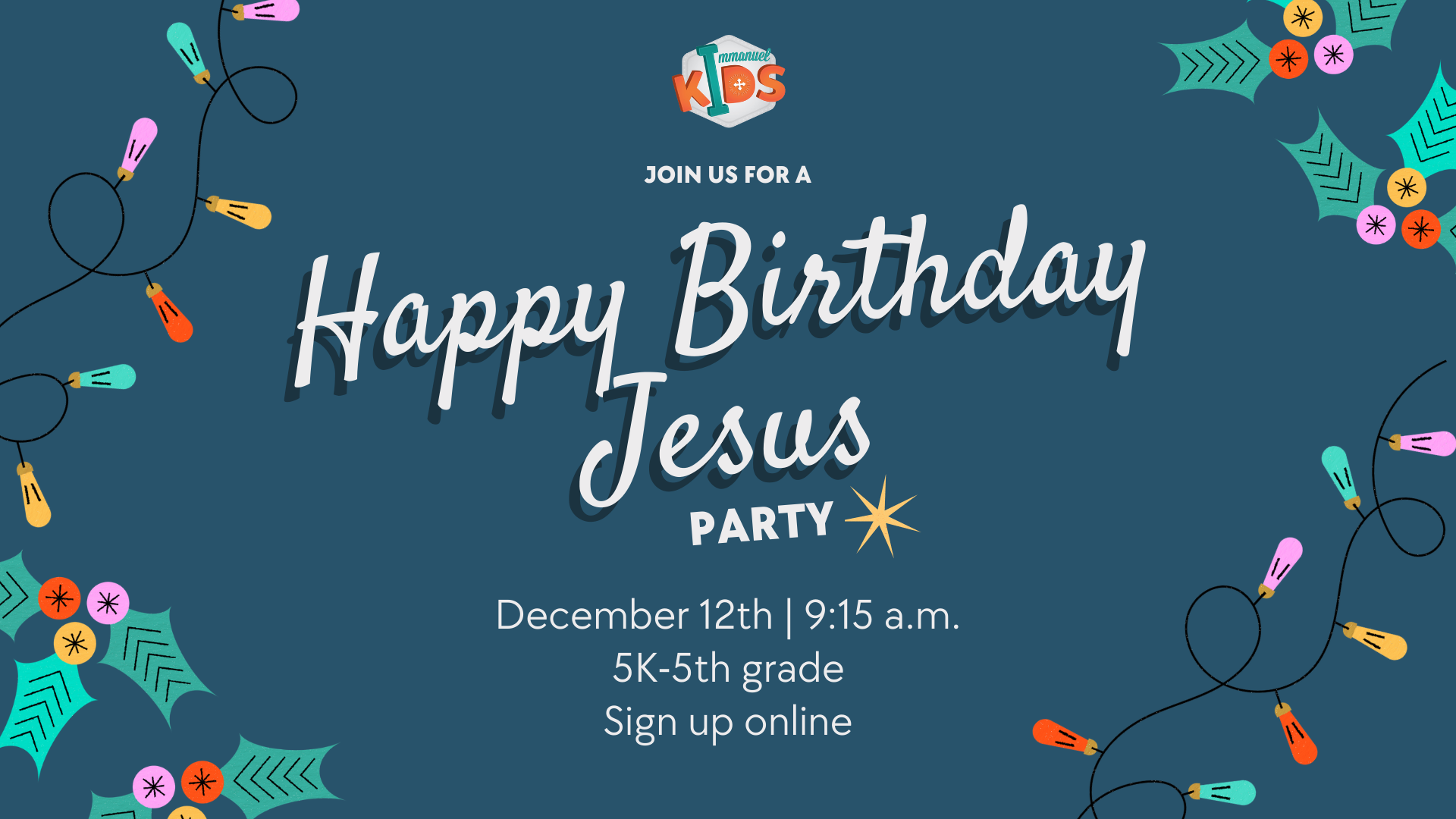 Happy Birthday Jesus Images