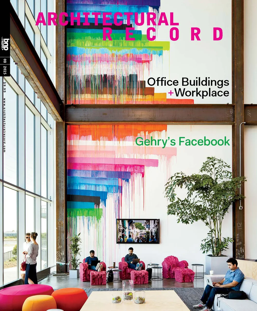 Facebook Headquarters by Gehry, Architectural Record Cover Story ...