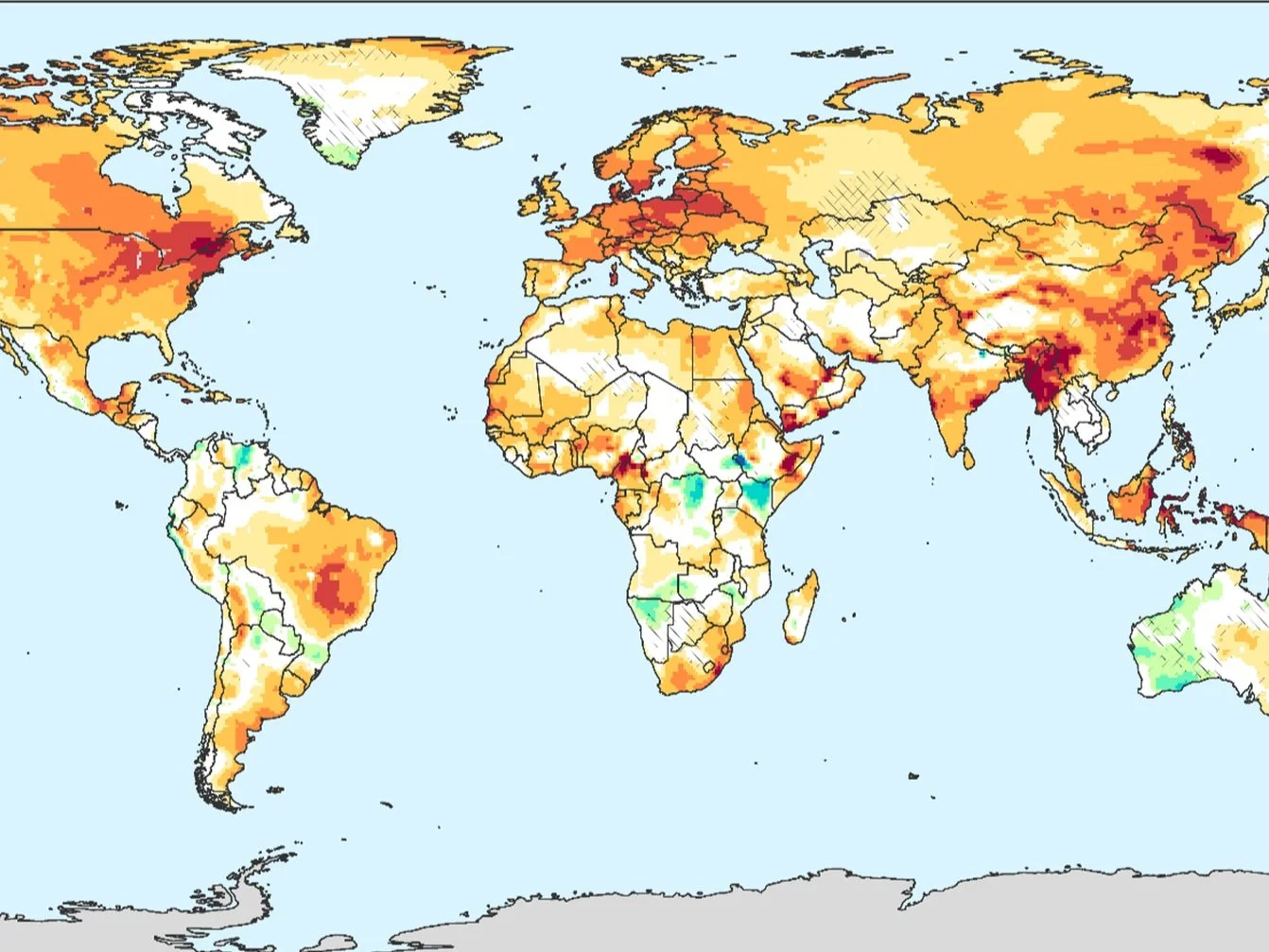 Rub Al Khali Desert On World Map