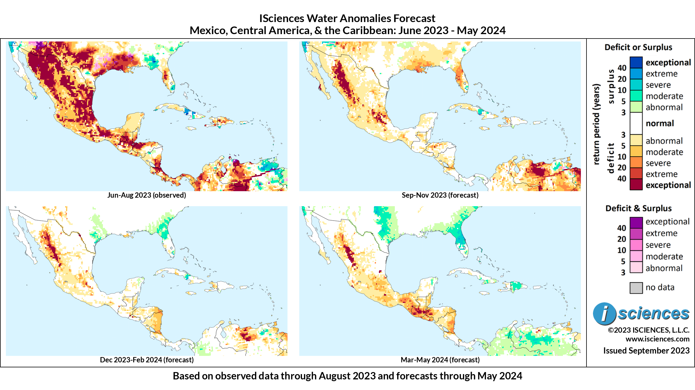 Mexico, Central America, & the Caribbean: Deficits continue throughout ...