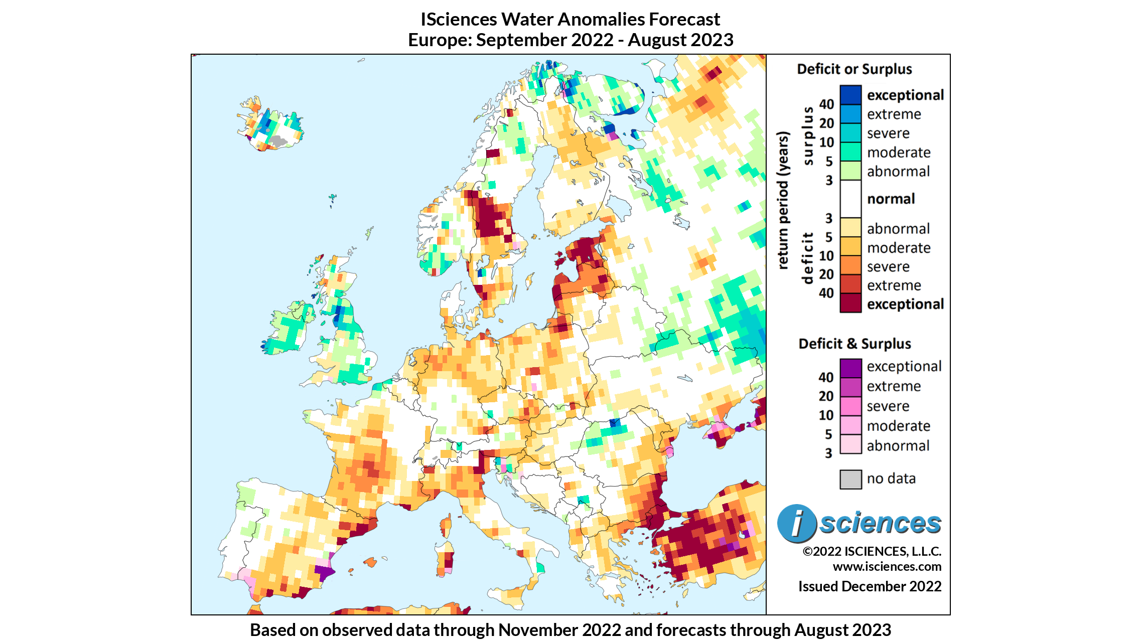 Europe: Widespread deficits across Continental Europe — ISCIENCES