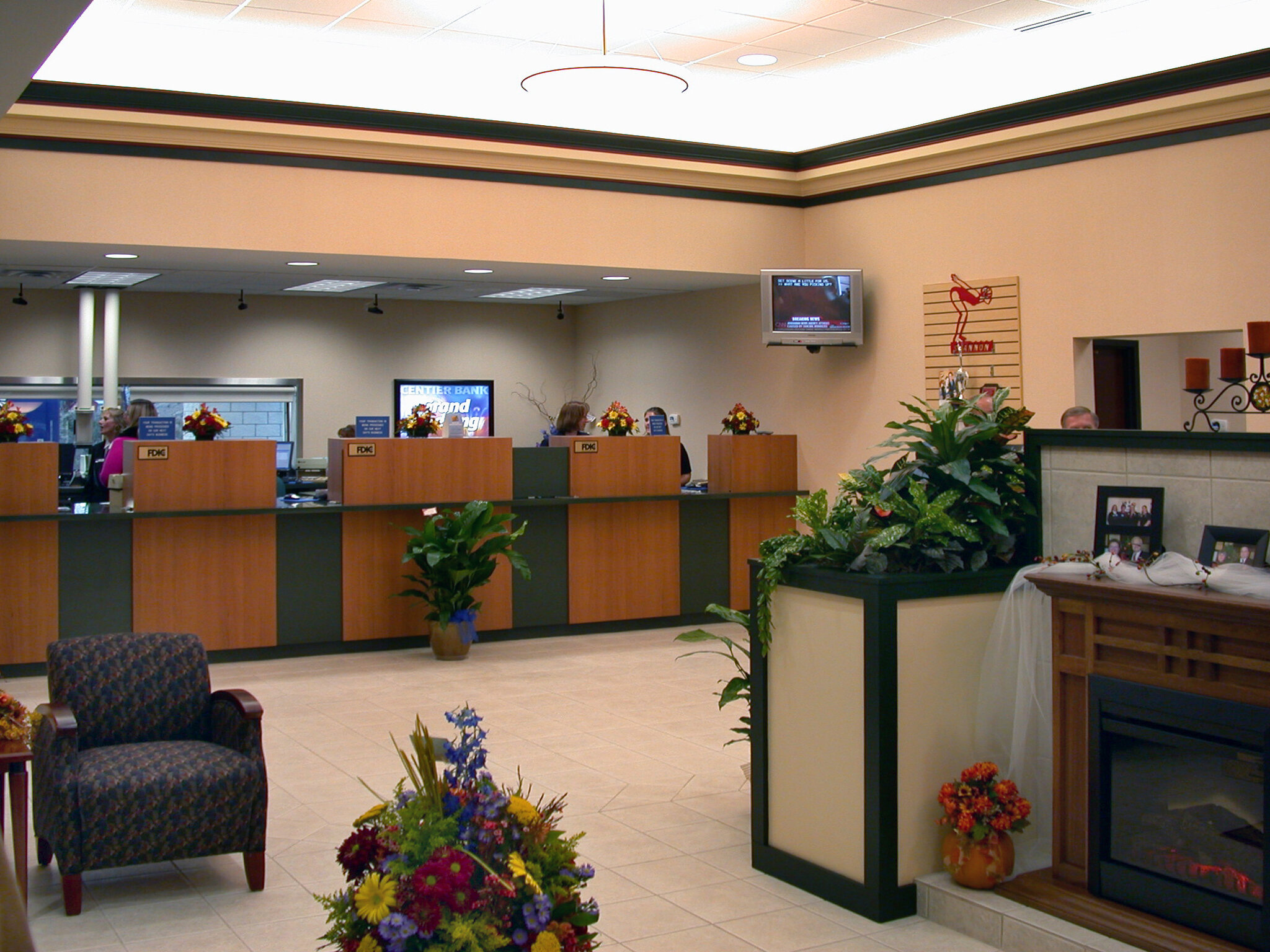 Bank Branch building construction