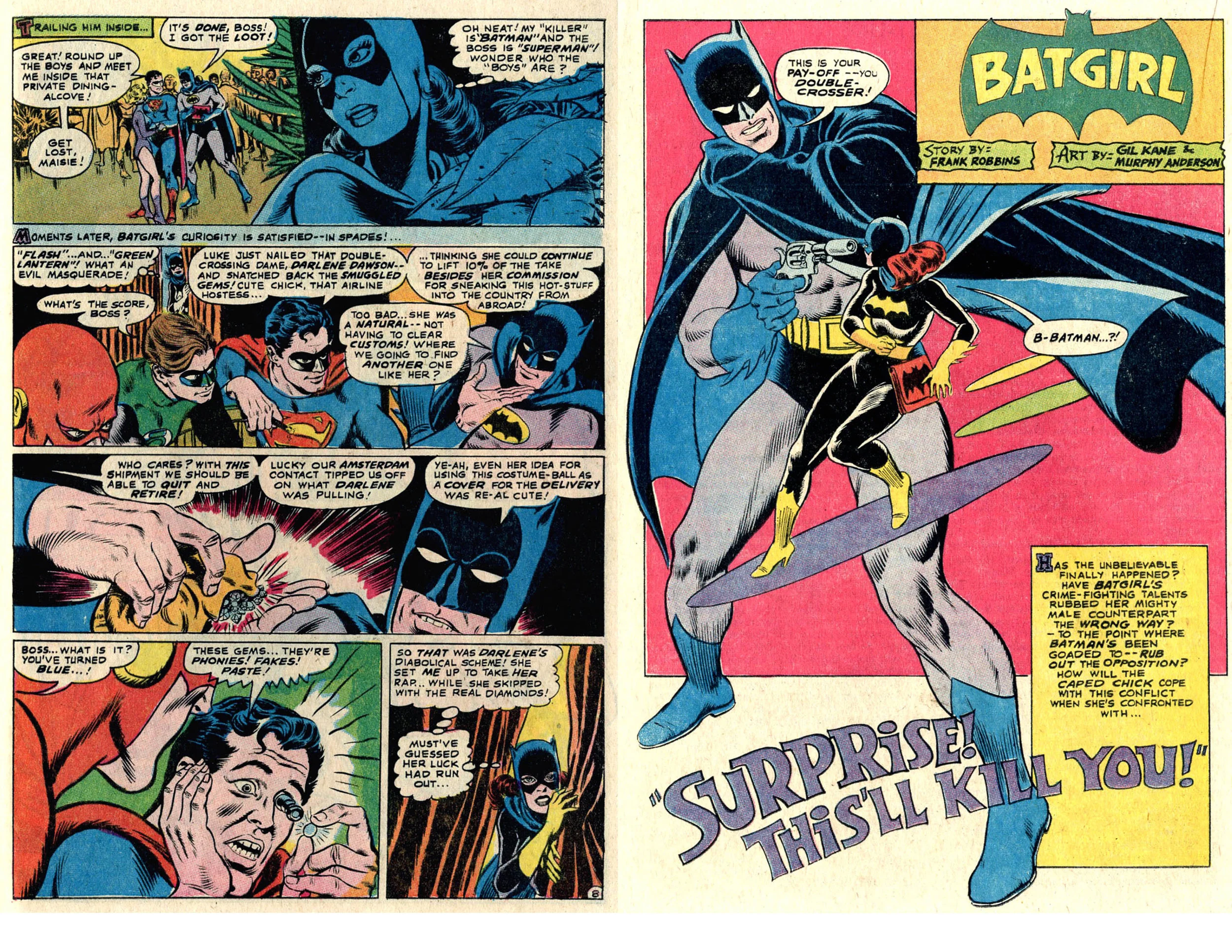 Original Batman Comic Strip