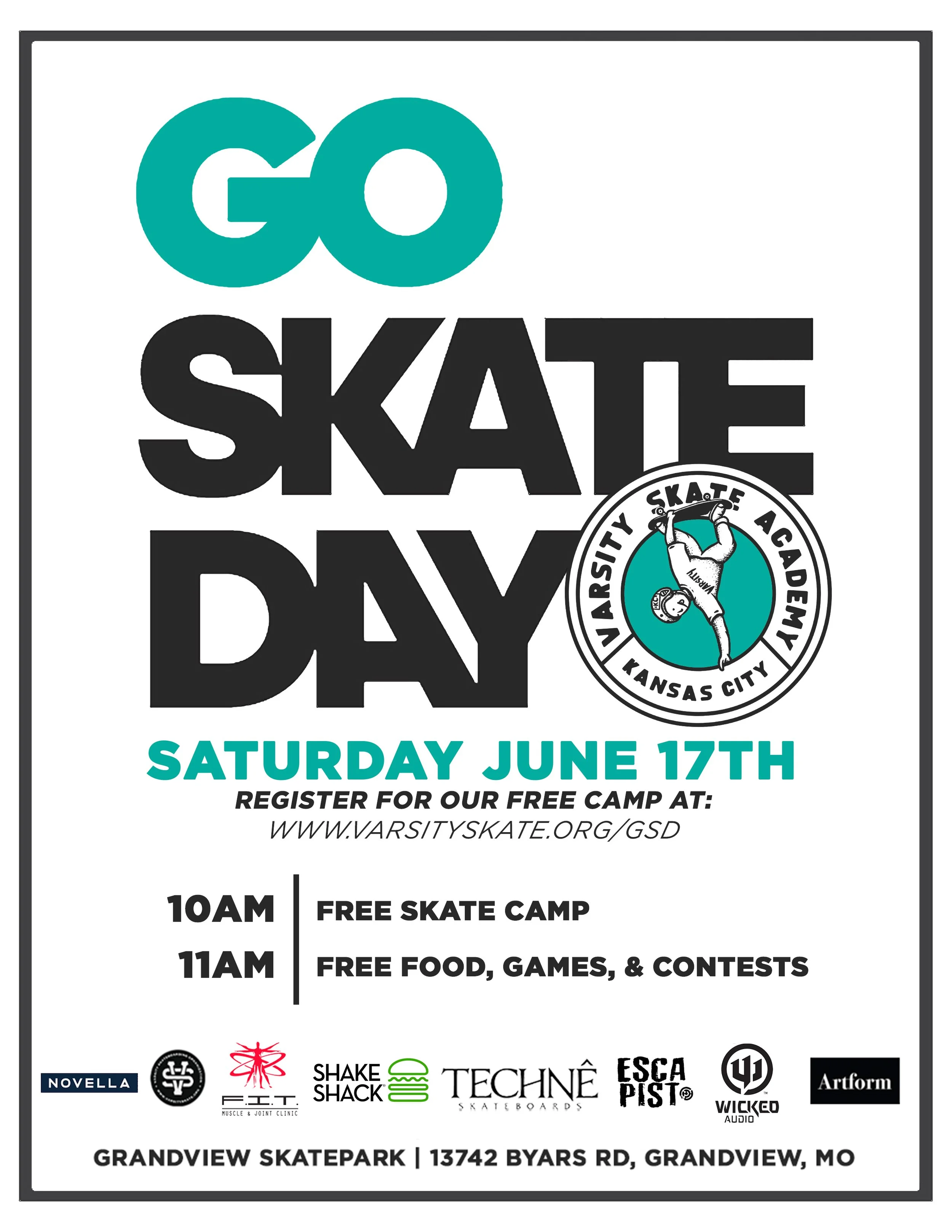 Go Skateboarding Sign