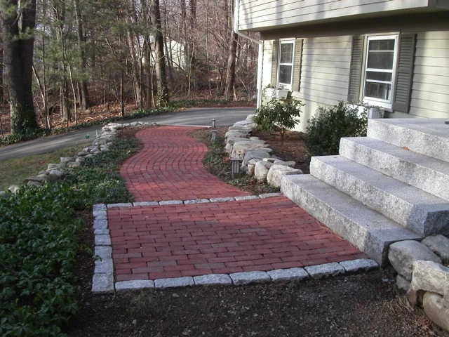Walkway and Patio Design in MA — Natural Path Landscaping