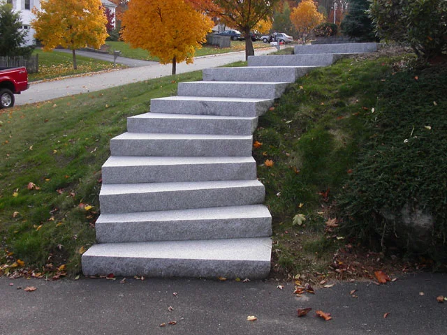 Granite Steps MA — Natural Path Landscaping