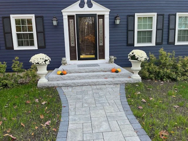 Entrances and Steps Landscaping in MA — Natural Path Landscaping
