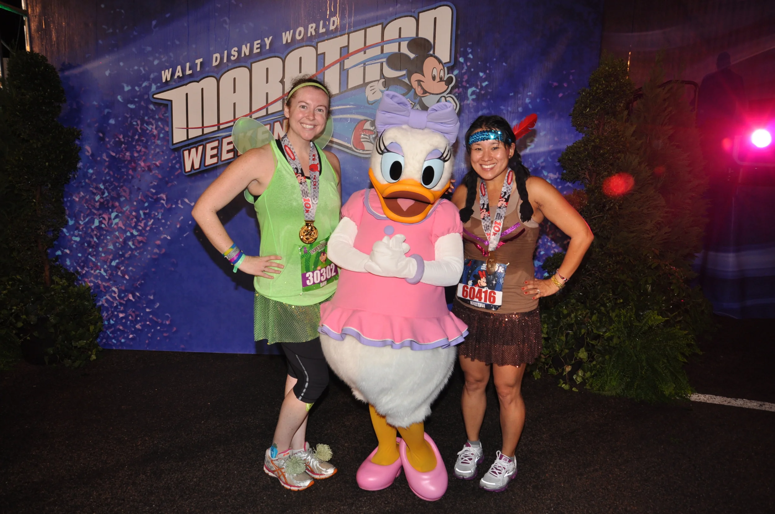 Daisy Duck Running Costume