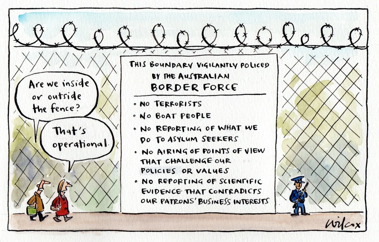 Border Force — Cathy Wilcox