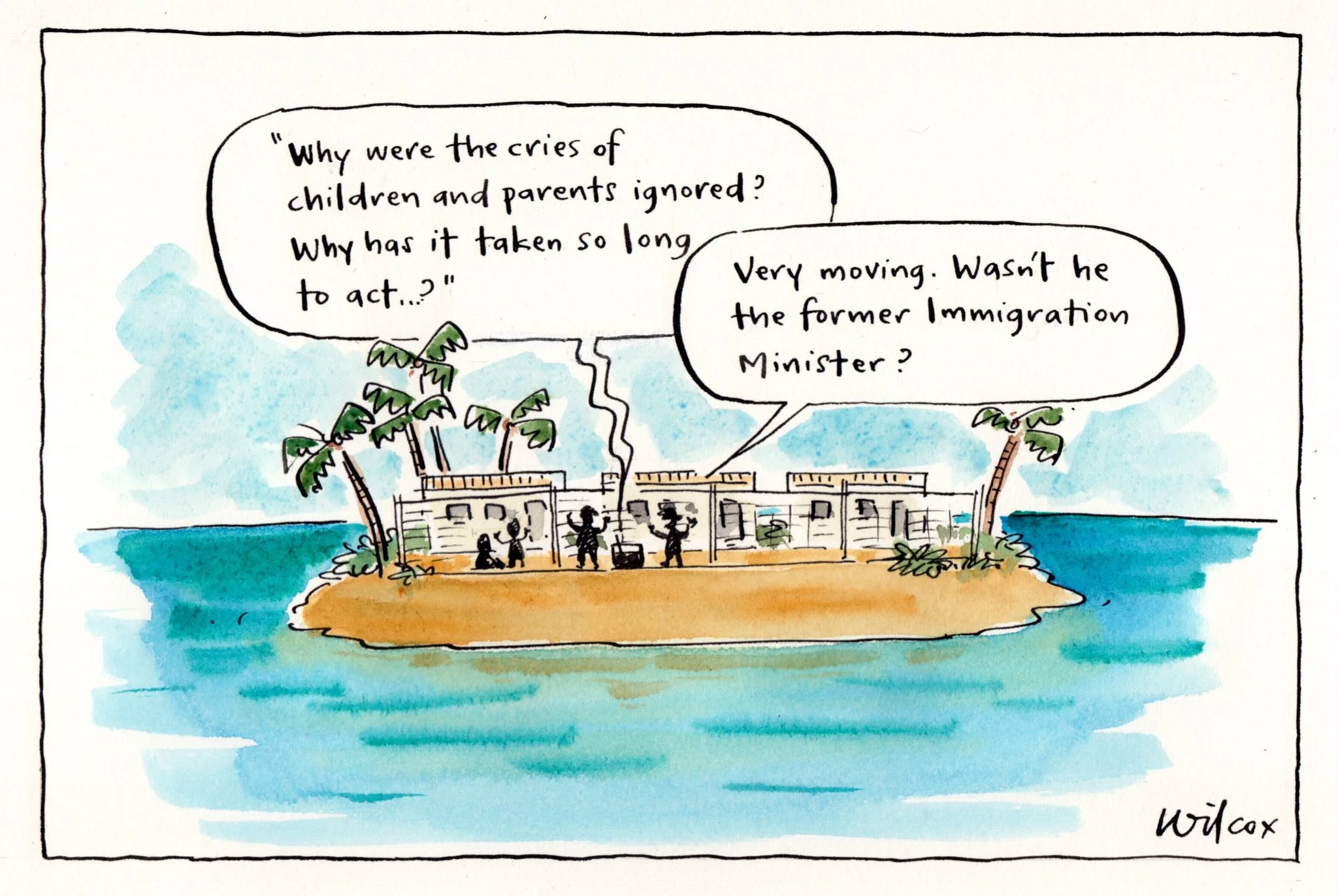 Border security — Cartoons — Cathy Wilcox