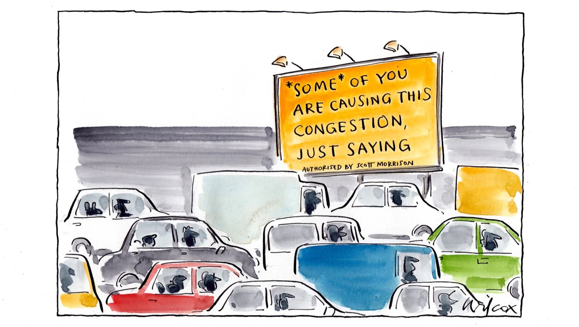 Scott Morrison — Cartoons — Cathy Wilcox
