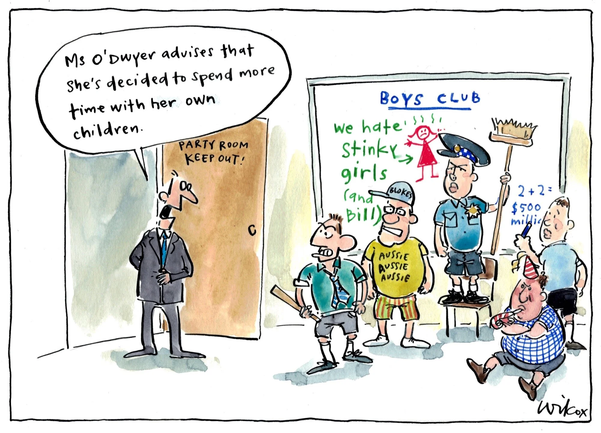 Peter Dutton — Cartoons — Cathy Wilcox
