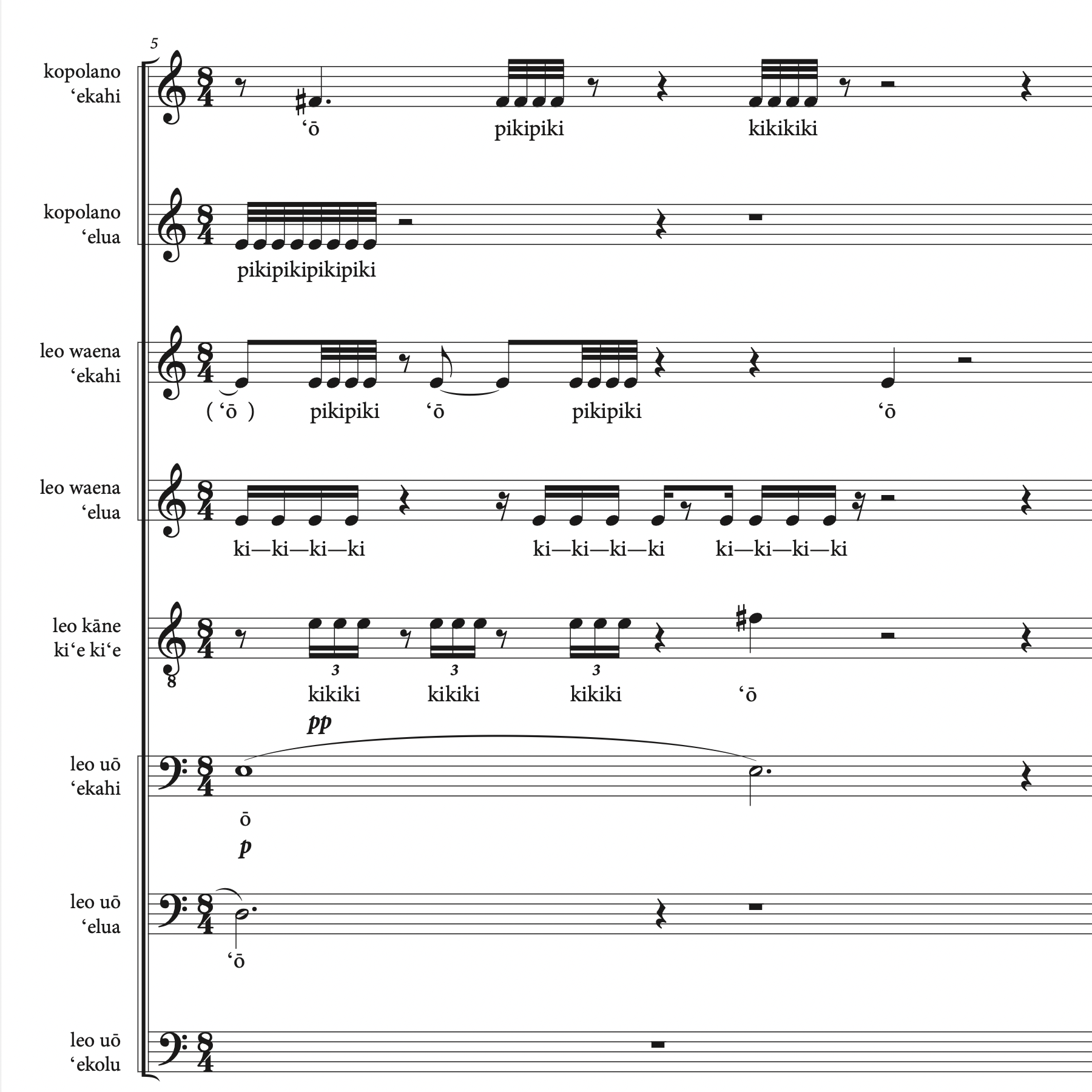 On Stochastic Wave Behavior Sheet Music — Anne Leilehua Lanzilotti On Stochastic Wave Behavior Sheet Music — Anne Leilehua Lanzilotti