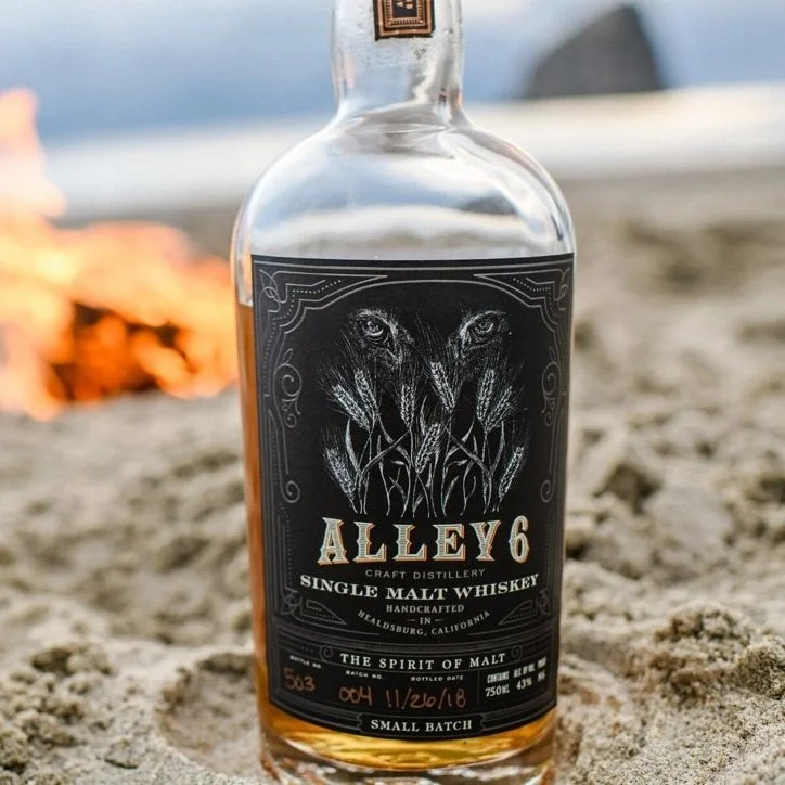 All our California-made craft whiskey, gin and spirits | Alley 6 Craft ...