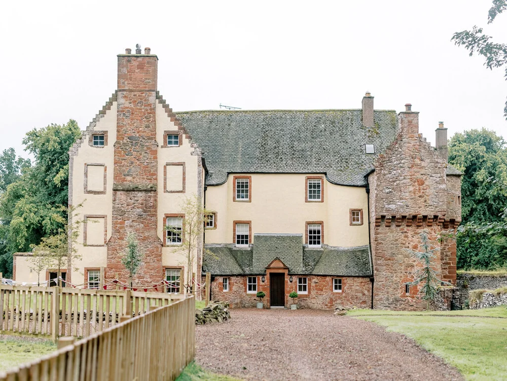 Rustic Countryside Wedding at Wedderlie House in the Scottish Borders ...