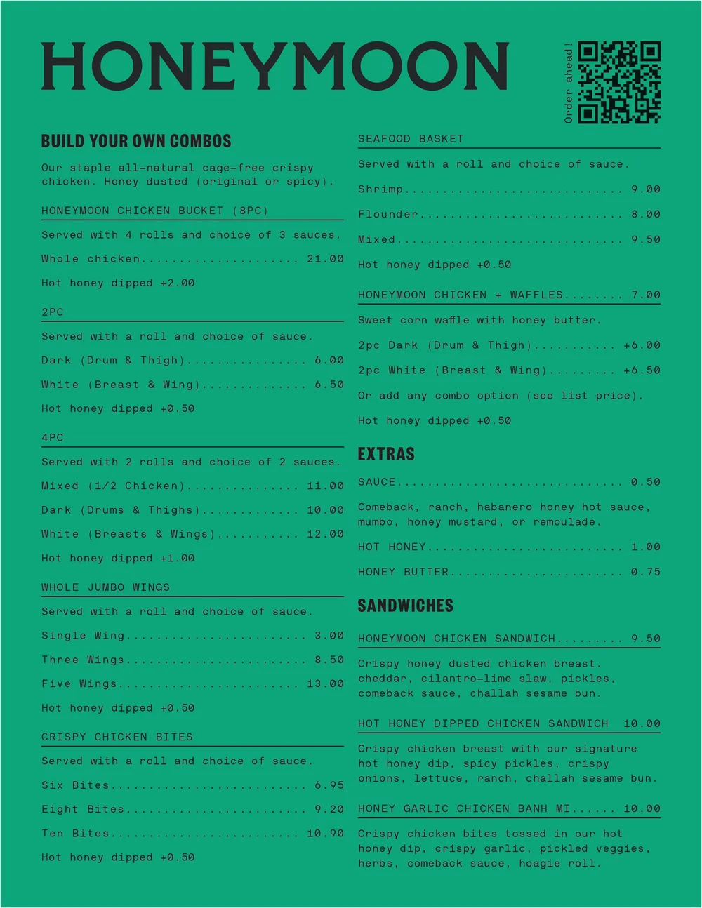 Honeymoon Chicken officially opens on Wednesday, Jan 12th — Petworth News