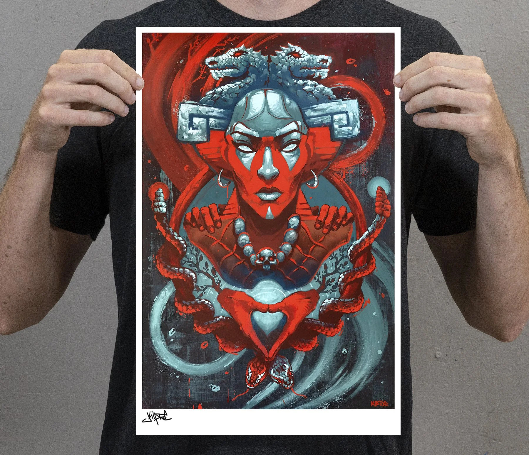 "Coatlicue" Print — Kiptoe