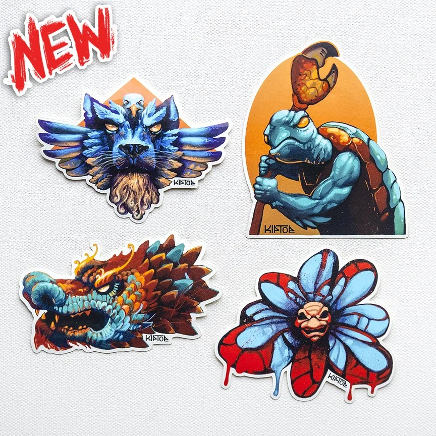 Gods Sticker Pack — Kiptoe