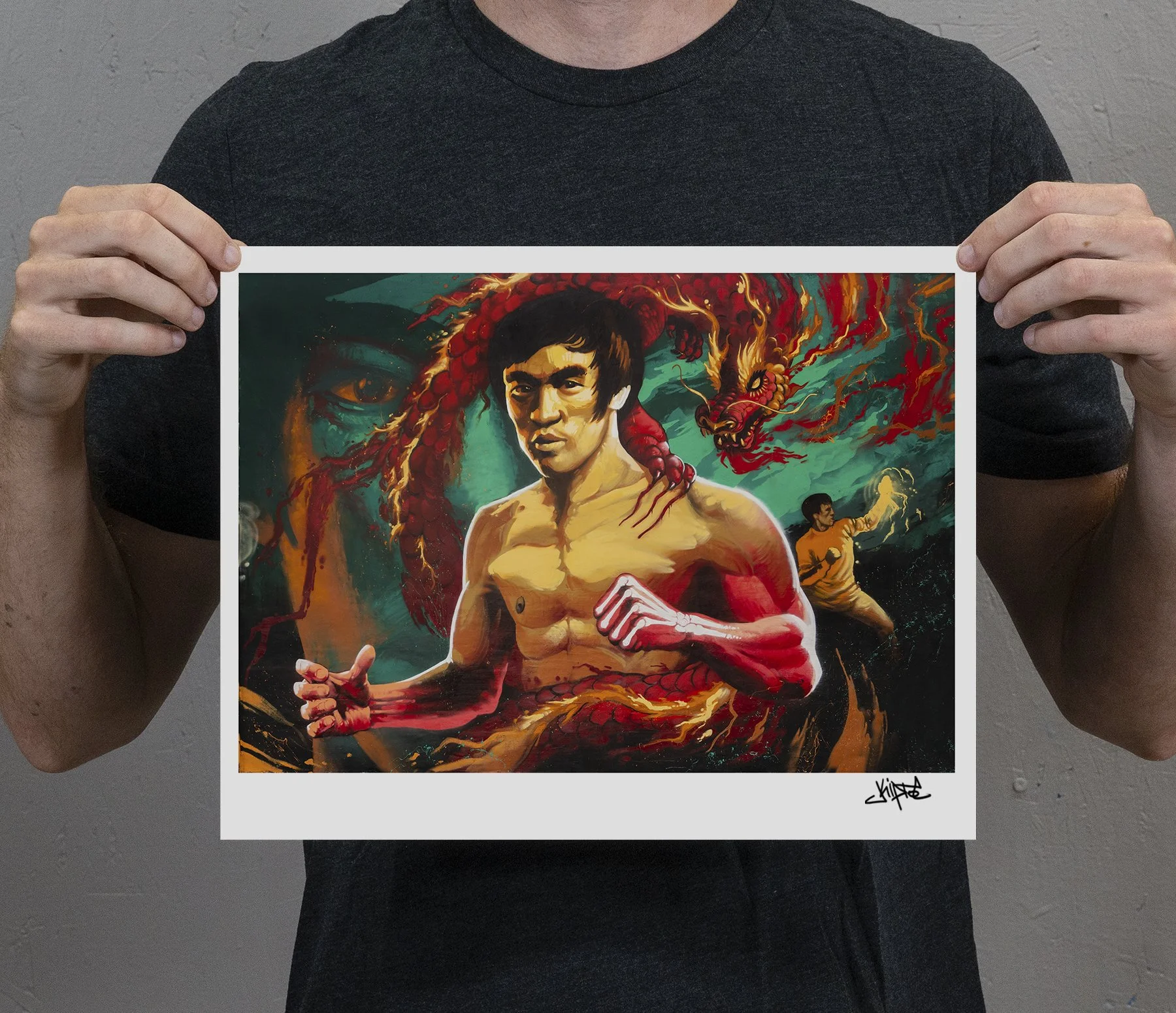 "Bruce Lee" Print — Kiptoe