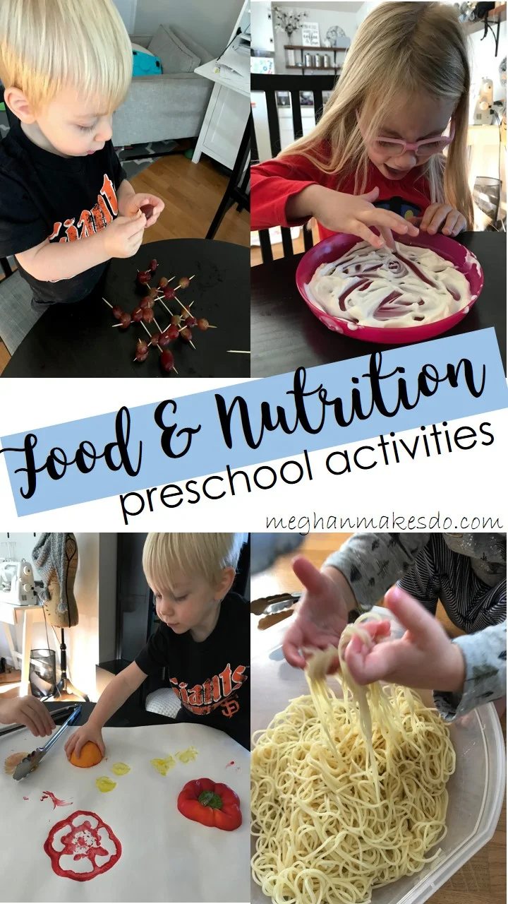 Food & Nutrition Unit for Preschool — Meghan Makes Do