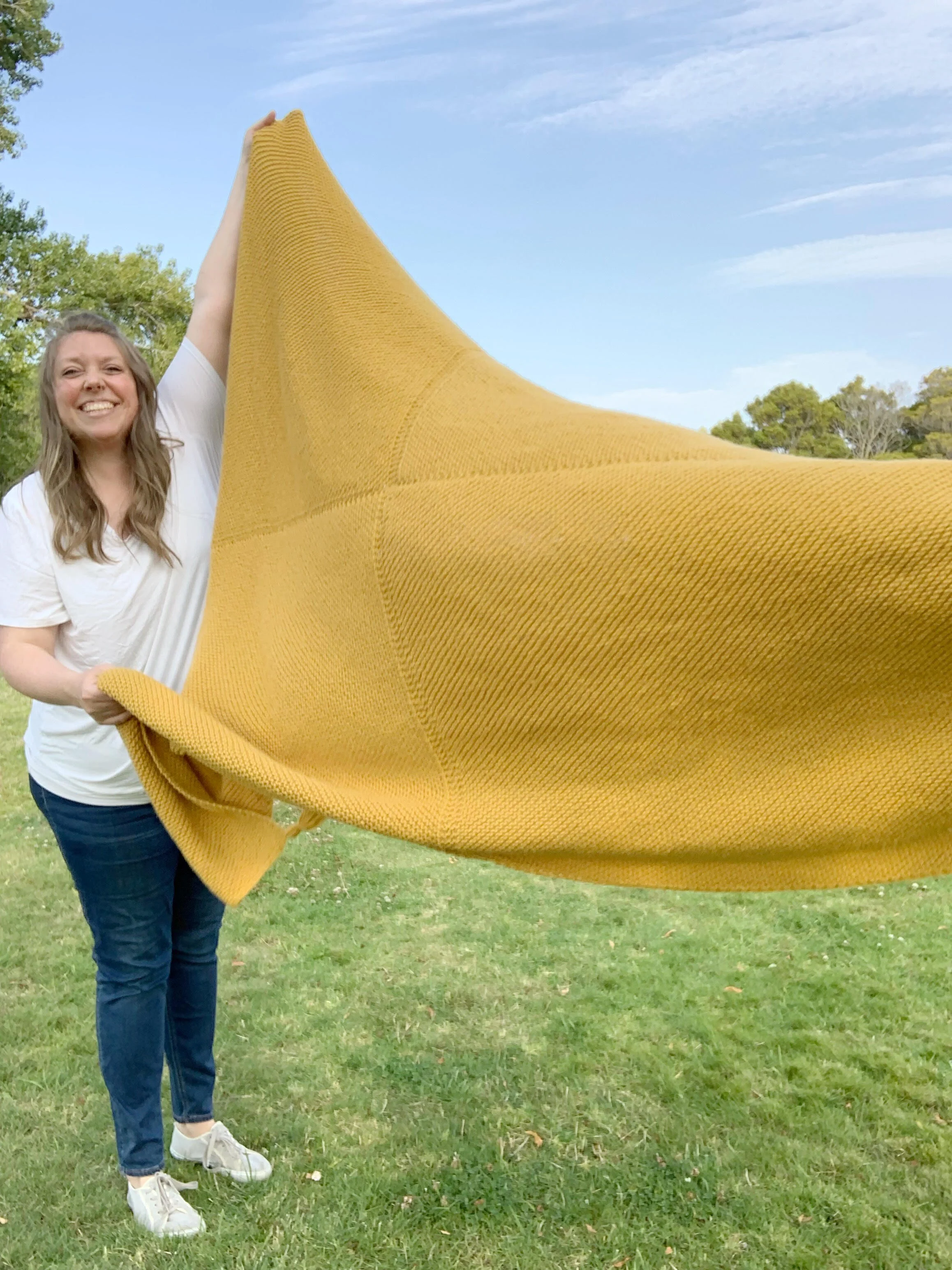 Knit Pattern- The Harlan Blanket — Meghan Makes Do