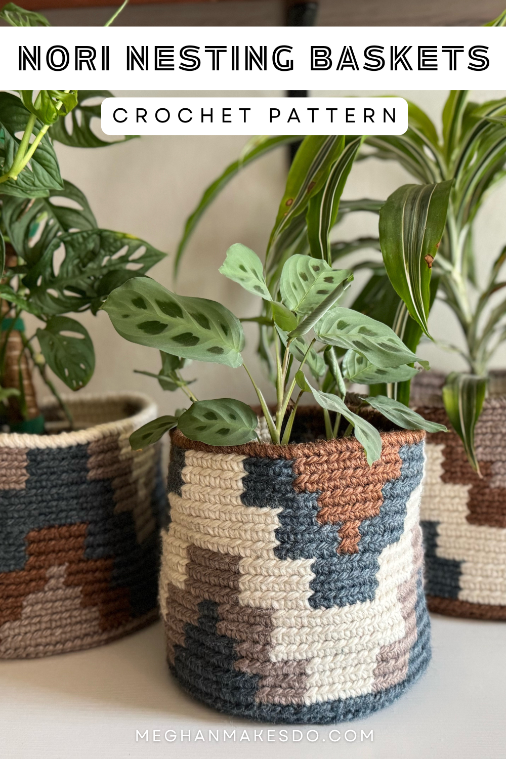 The Nori Nesting Baskets- Free Crochet Pattern — Meghan Makes Do
