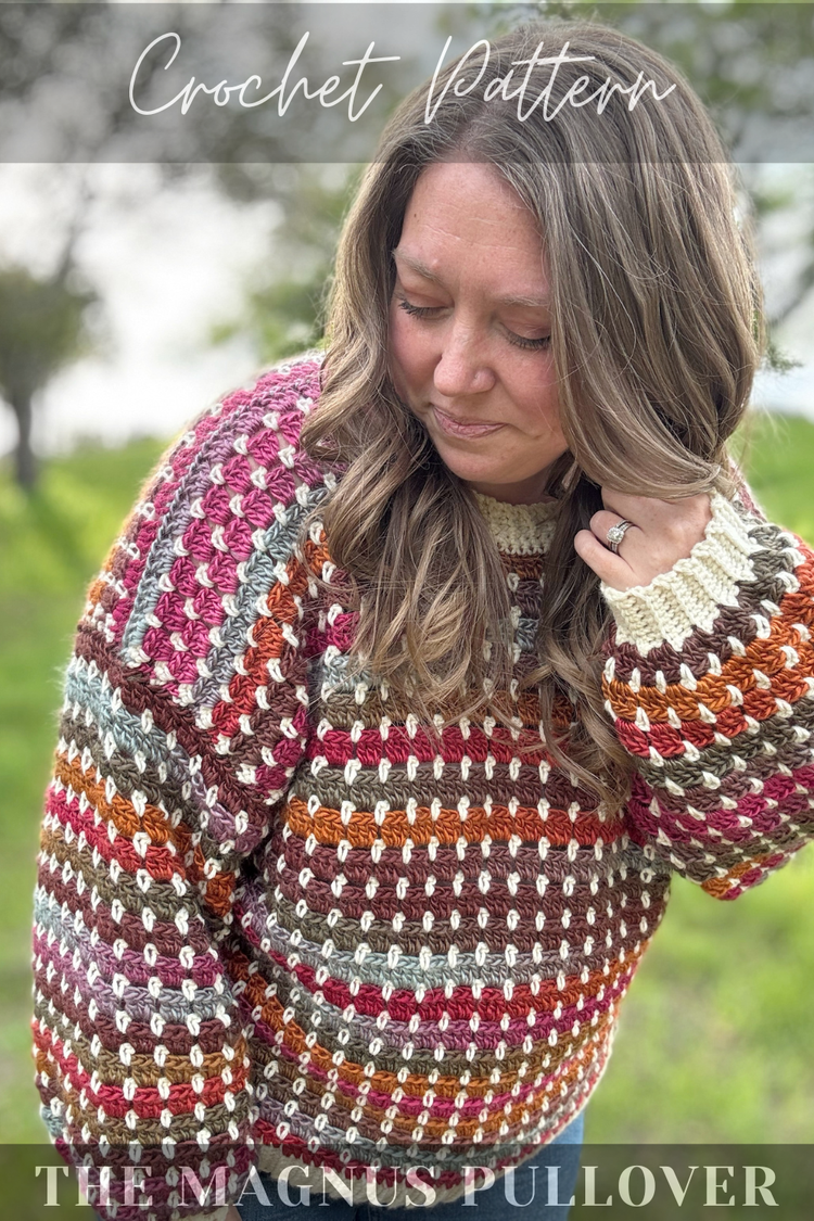 The Magnus Pullover- Free Crochet Pattern — Meghan Makes Do