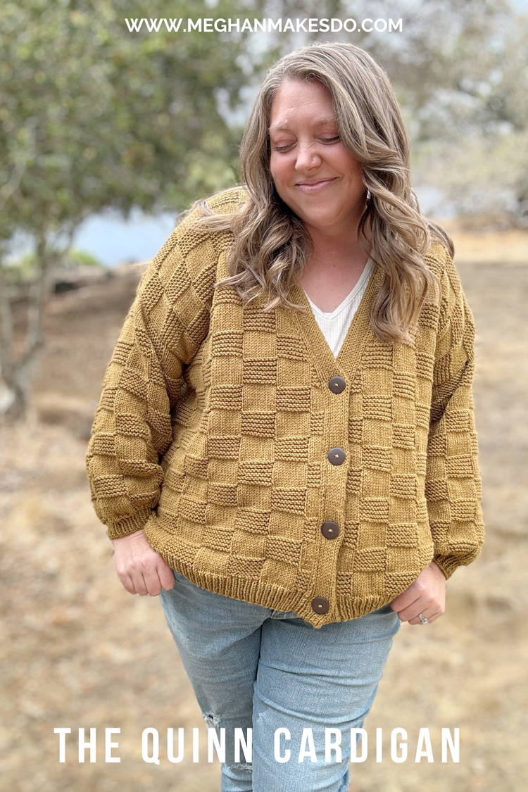 The Quinn Cardigan-Free Knitting Pattern — Meghan Makes Do